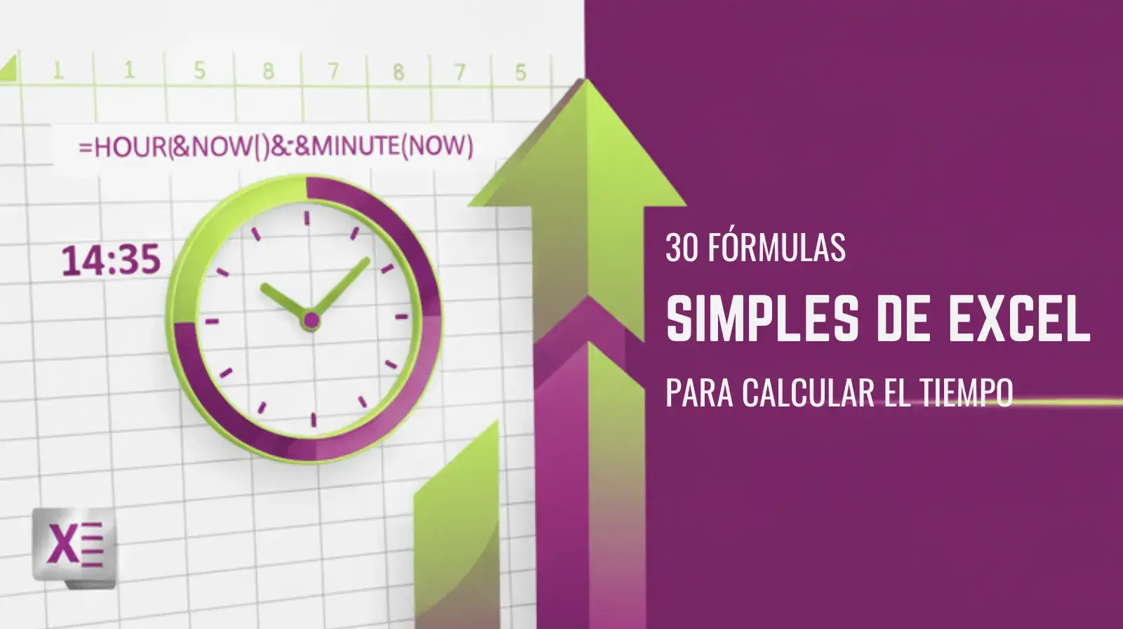 30 Fórmulas Simples de Excel para Calcular el Tiempo